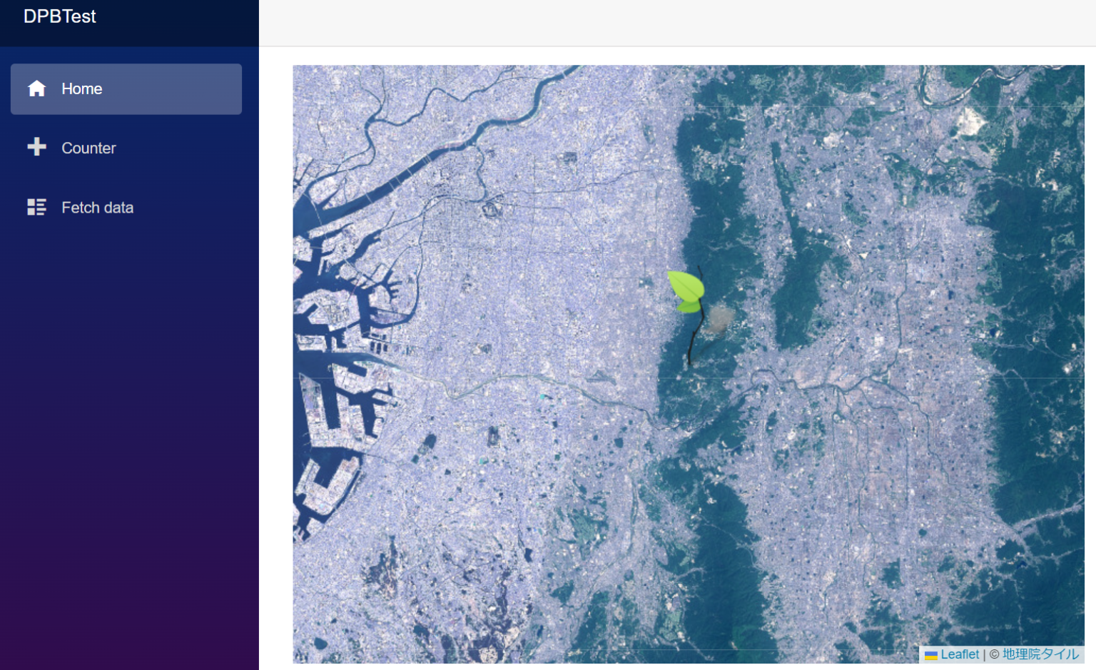 BlazorでLeafletを利用して地図表示する（2） - SkyRail@K